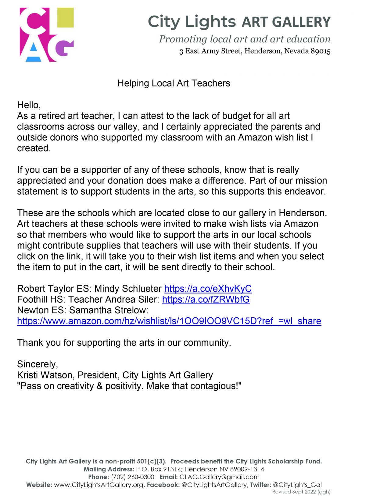 CityLightsArtGallery – Promoting Local Art and Education